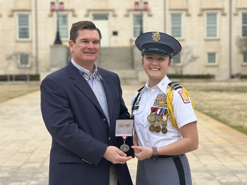 Rep. Austin Scott Presents Congressional Award Bronze Medal - Press ...